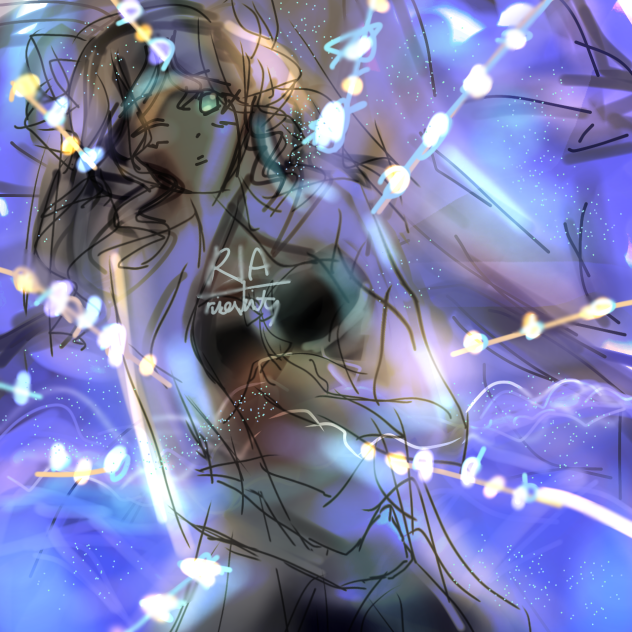 Night light 💡🦋 - ibisPaint