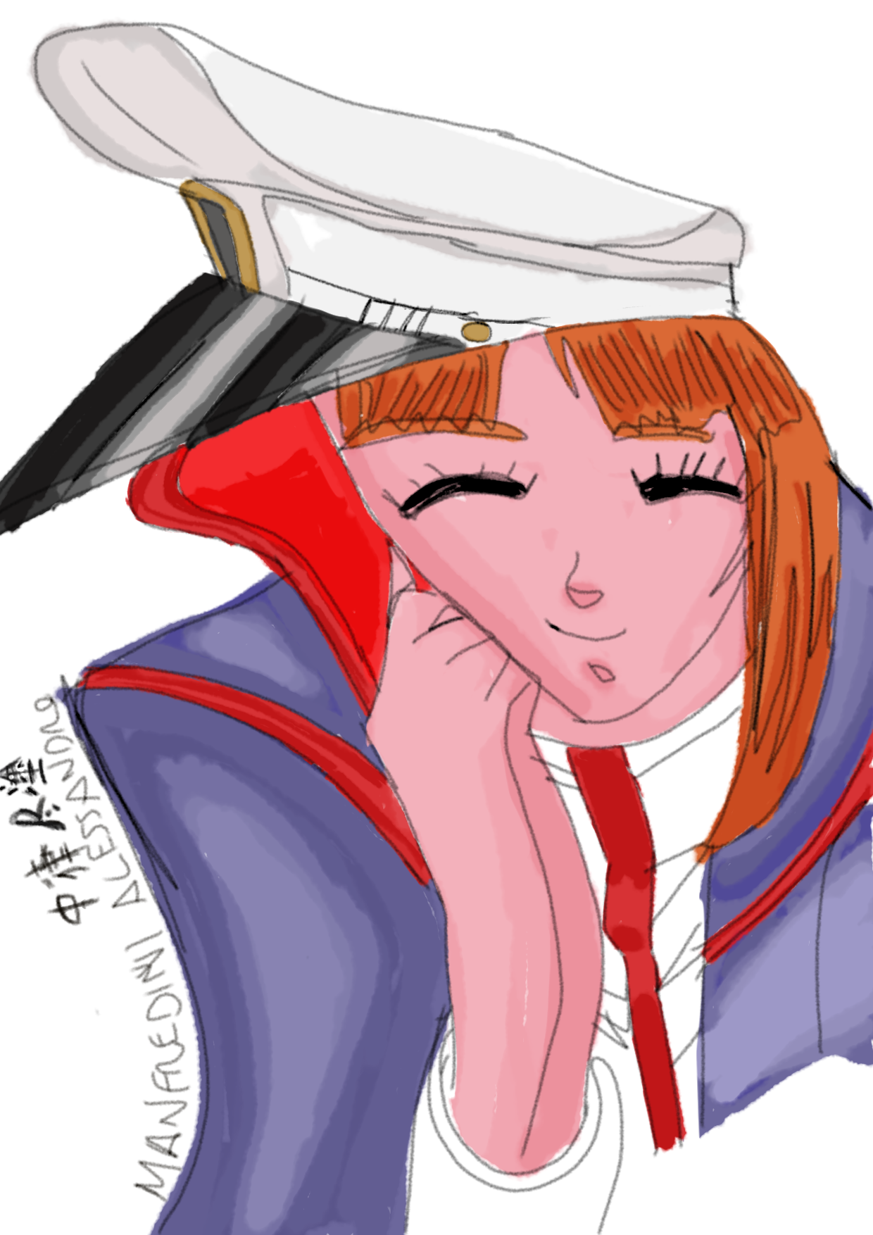 macross bridge girl - ibisPaint