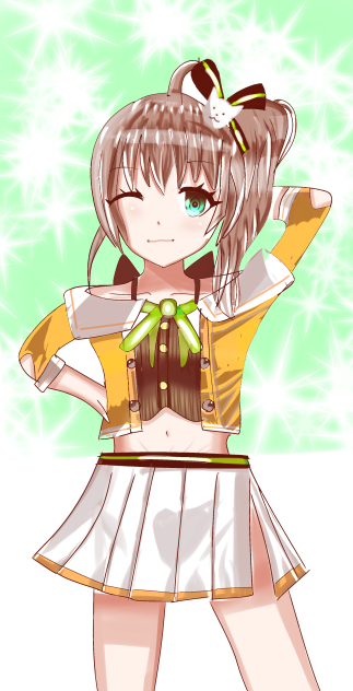 natsuiro matsuri 💞🍊💛 - ibisPaint