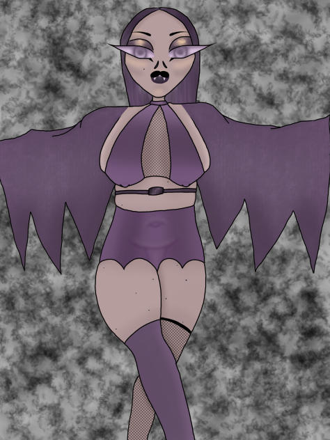 Vampire lady2 - ibisPaint