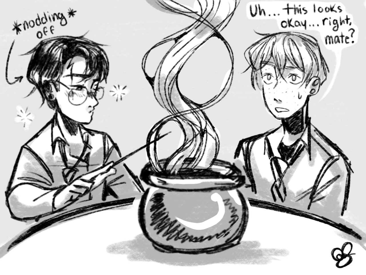 Harry Potter Sickfic Idea - ibisPaint