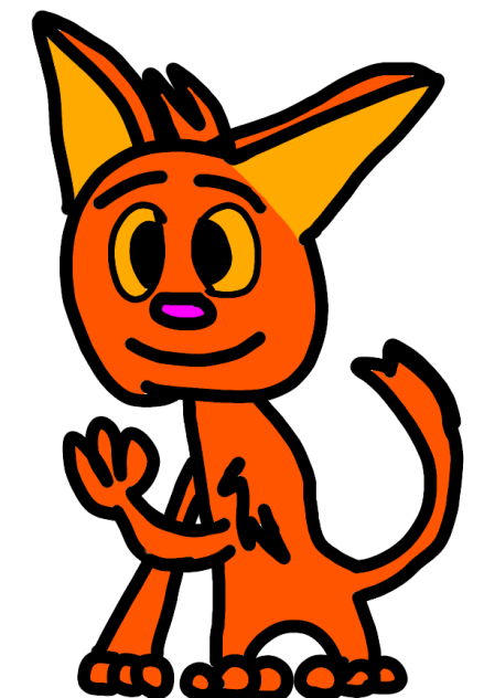 Orange Cat x3 - ibisPaint