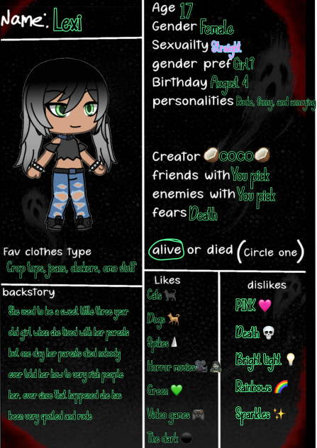 Lexi For haunted mansion - ibisPaint