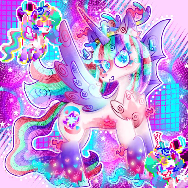 Jammer Pony vers. - OC - ibisPaint