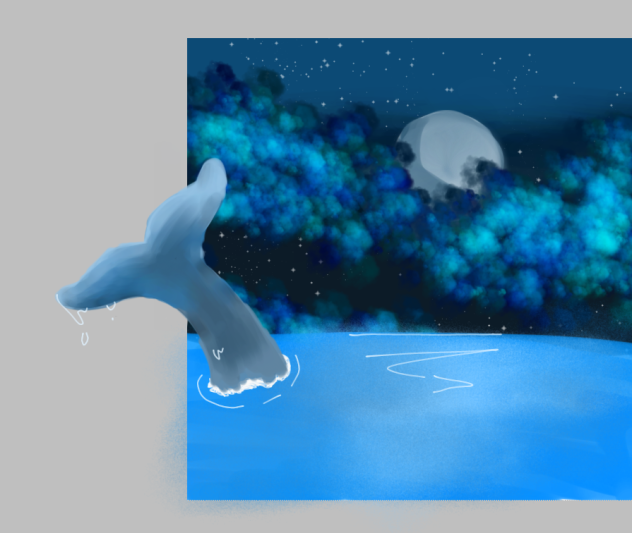 whale night - ibisPaint