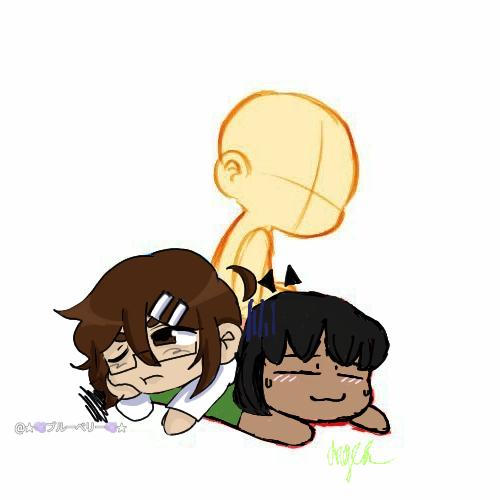 Cute lil collab - ibisPaint