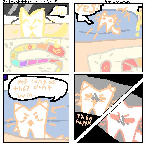 Ghost Cat Group Chat - rivalry - ibisPaint