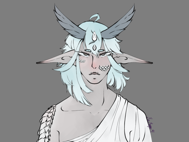 Draw The Character Above 6 - ibisPaint