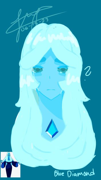 Blue Diamond - ibisPaint