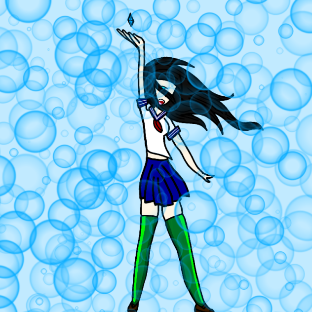 BUBBLE POWER TRANSFORMATION - ibisPaint