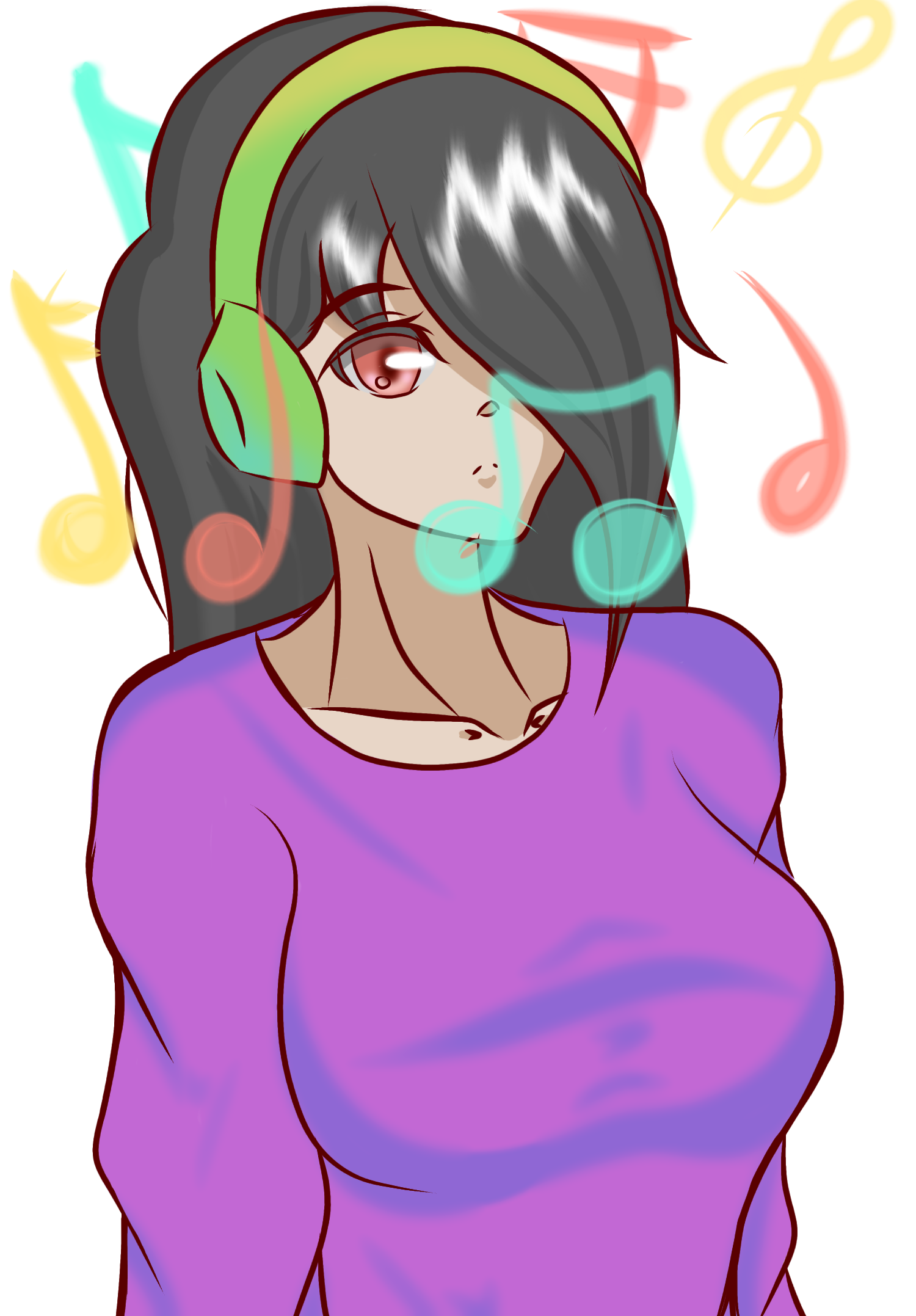 I love music - ibisPaint