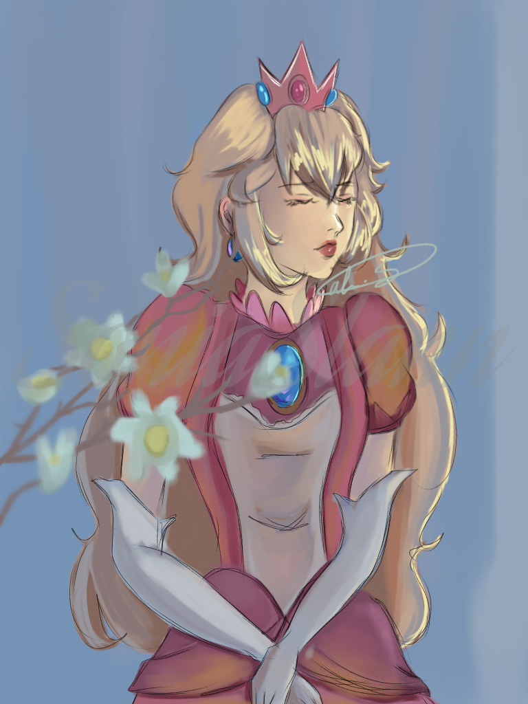 Princess Peach - ibisPaint