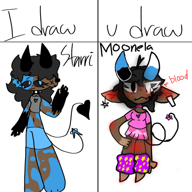 Moonela and starring - ibisPaint