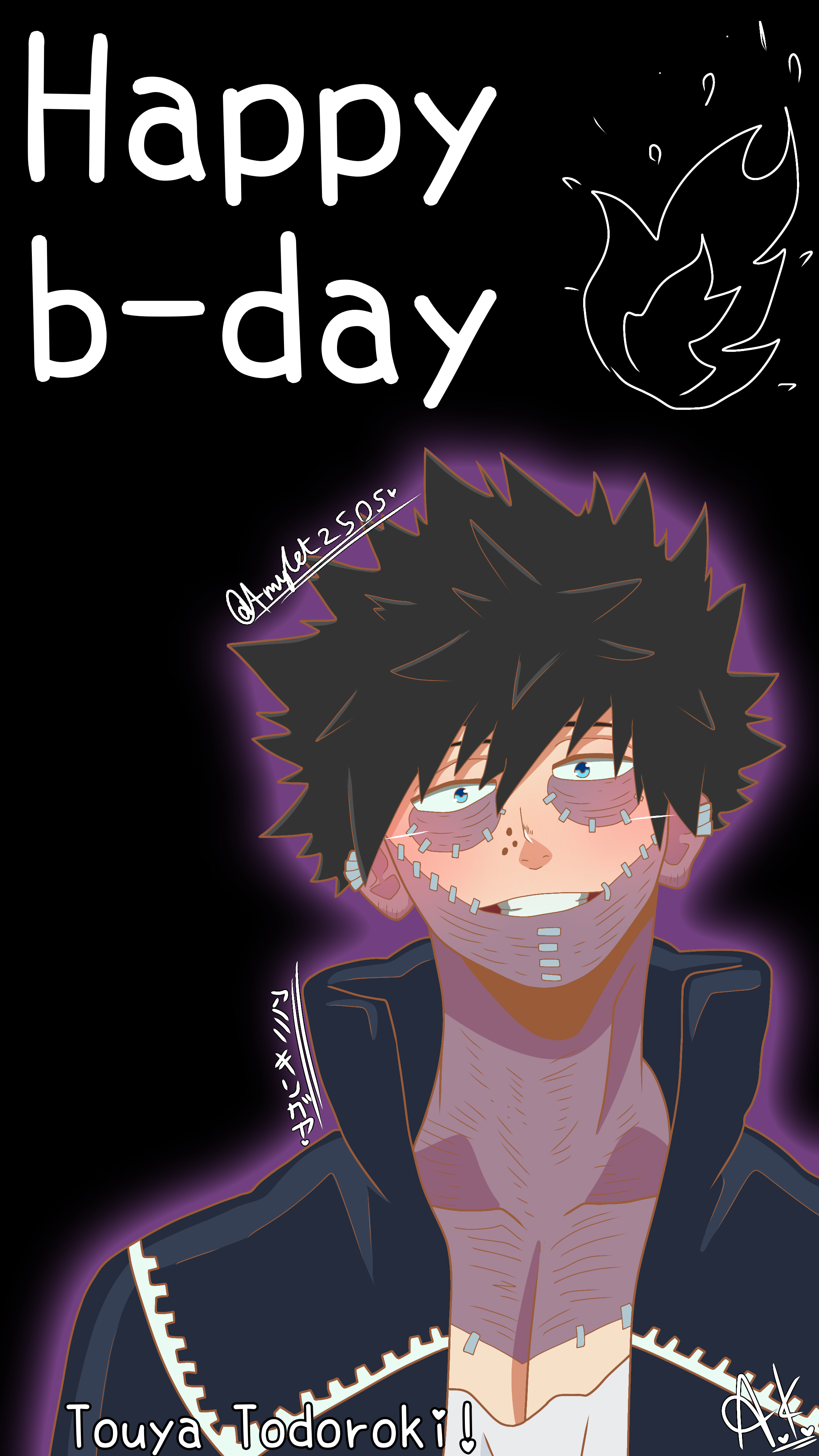 Happy B-day Dabi! - ibisPaint