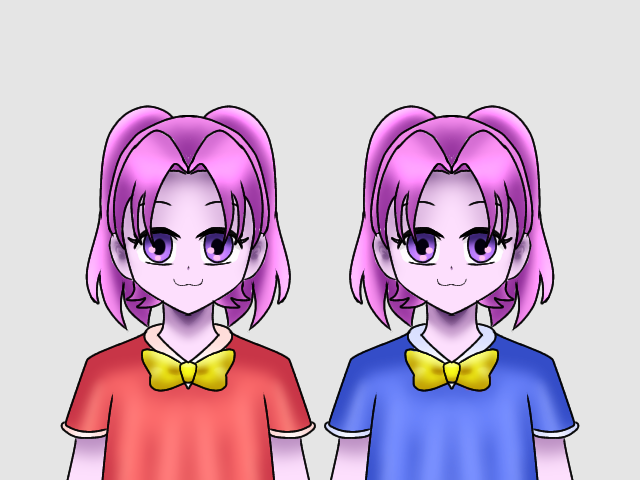 bunnytwin ( humanized)💜 - ibisPaint