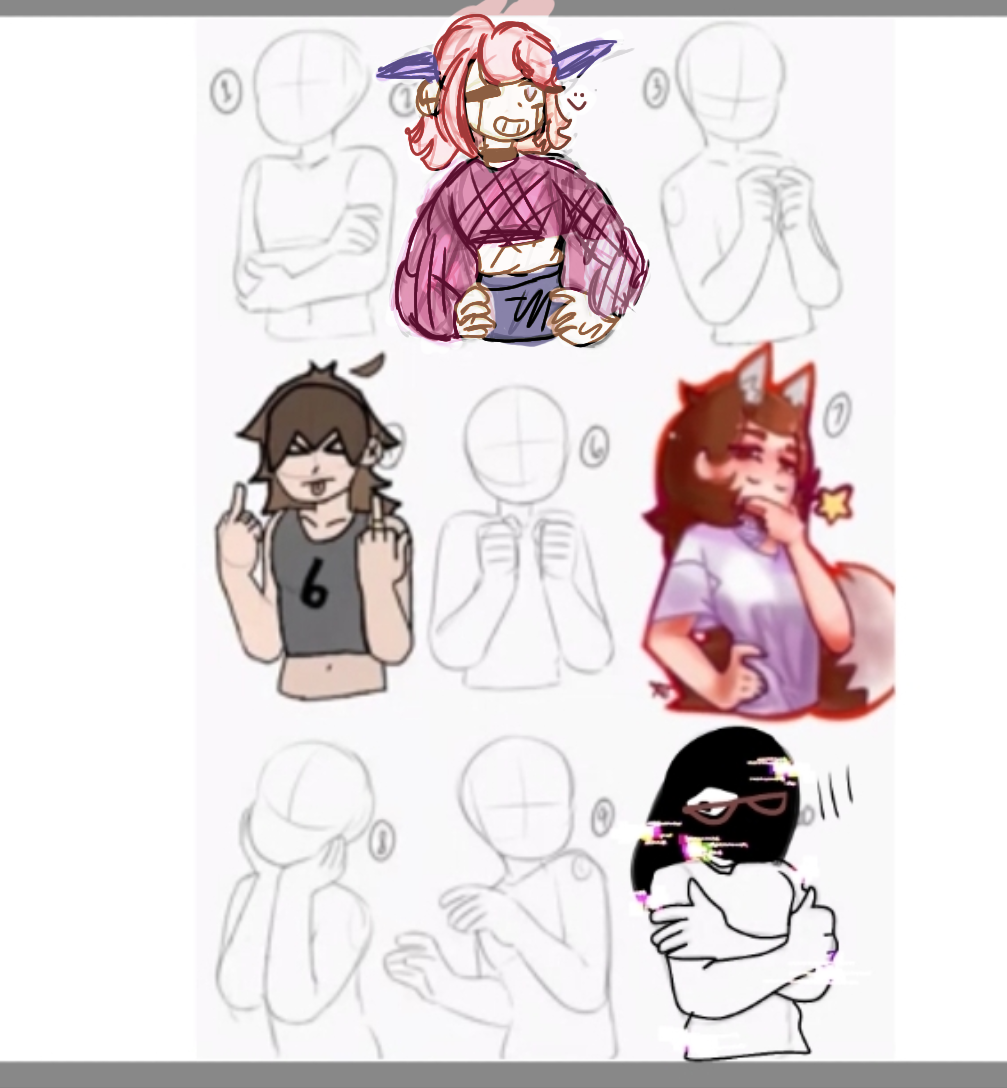 pose collab - ibisPaint