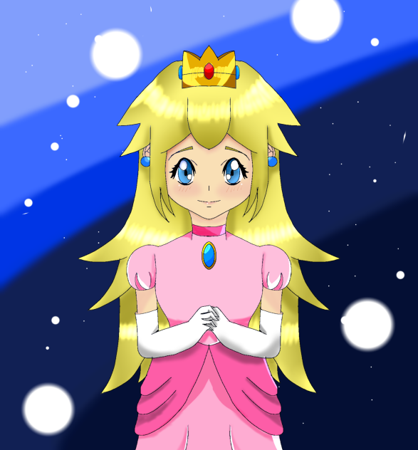 Princess peach - ibisPaint