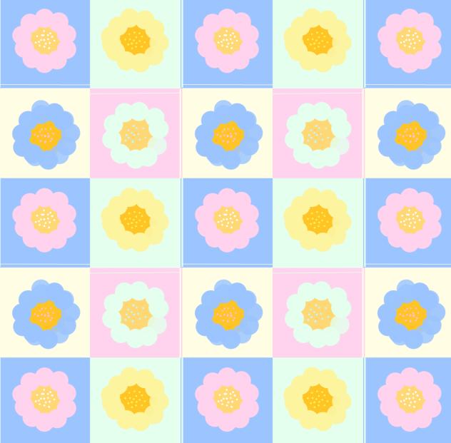 Y2K pattern (colorful) - ibisPaint