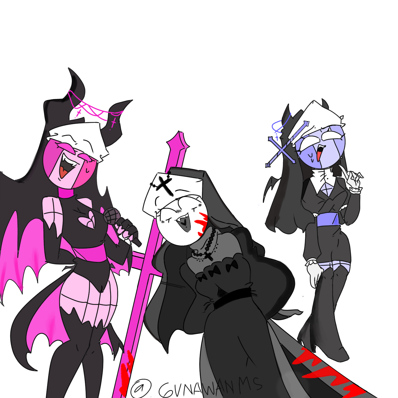 Wip Part 3 (Swapped Sarvente) - ibisPaint