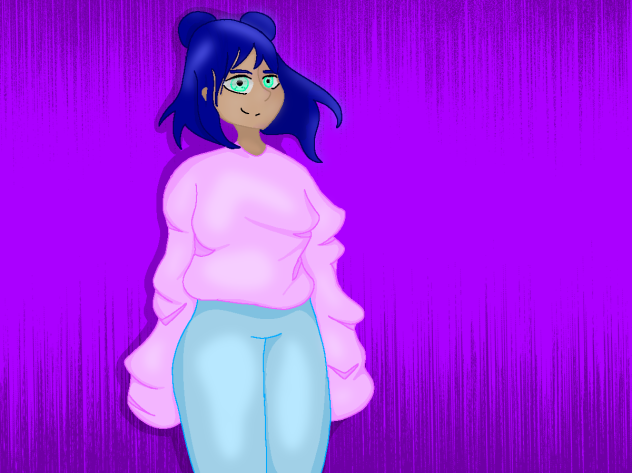 Cotton candy girl - ibisPaint