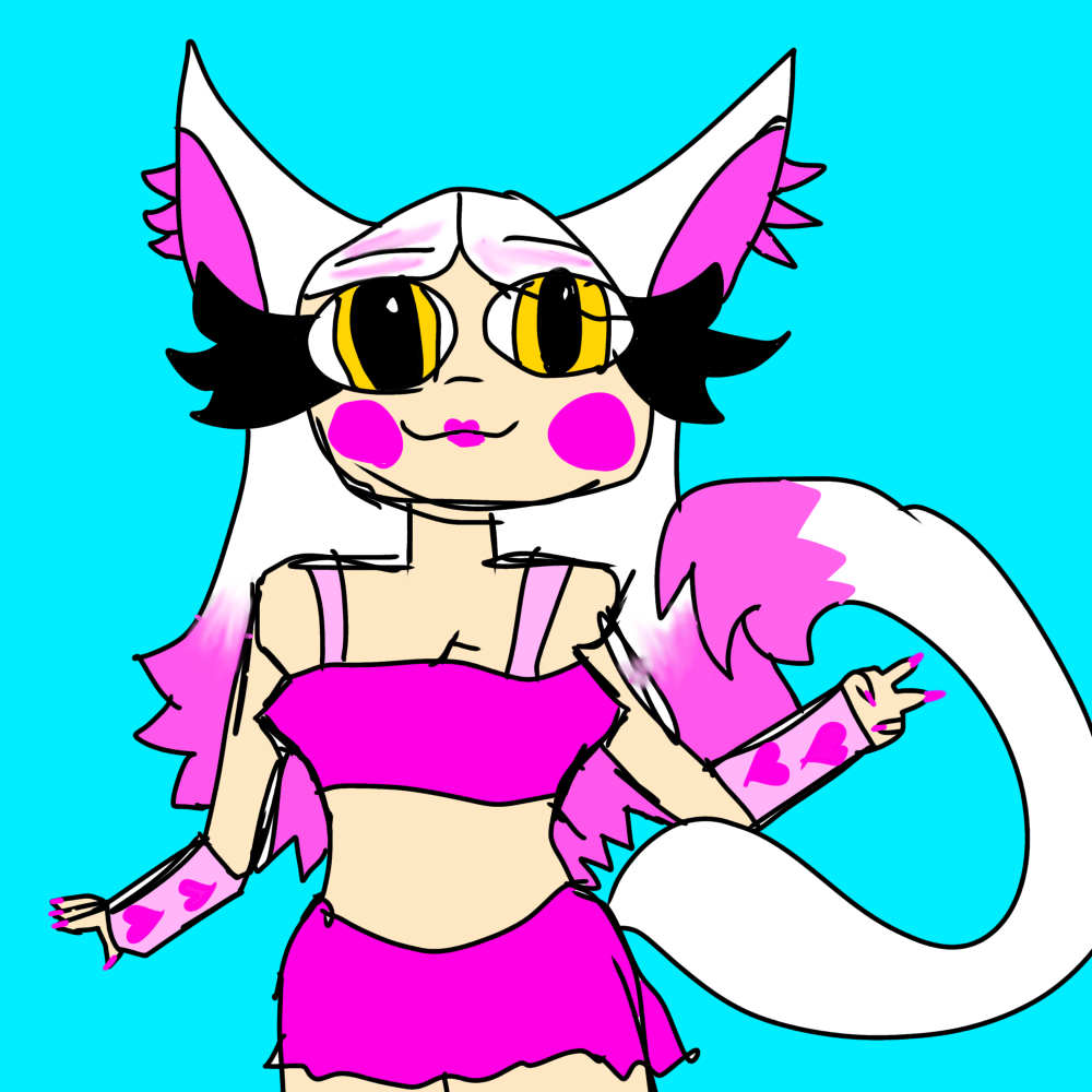 mangle as a human - ibisPaint