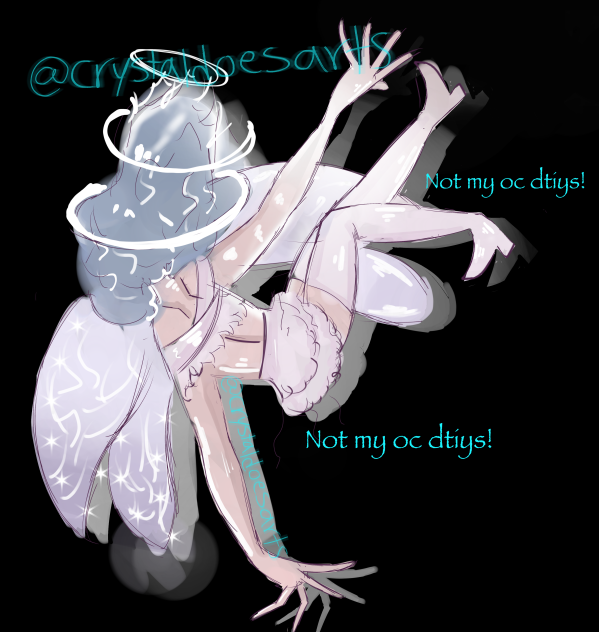 Fallen angel in a fallen angle - ibisPaint