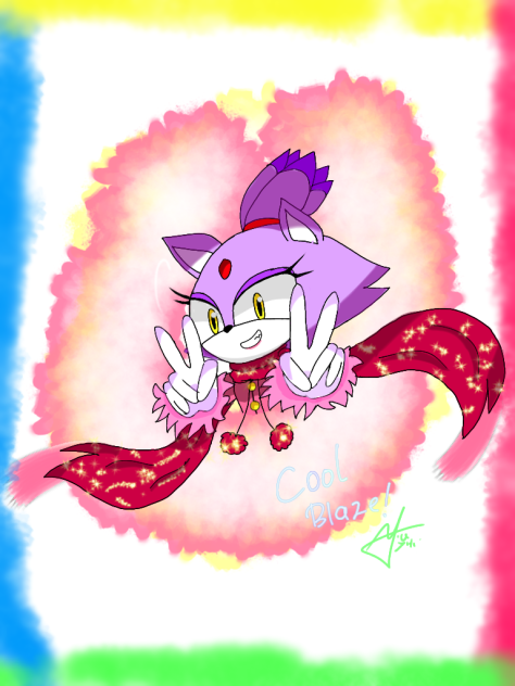 cool blaze - ibisPaint