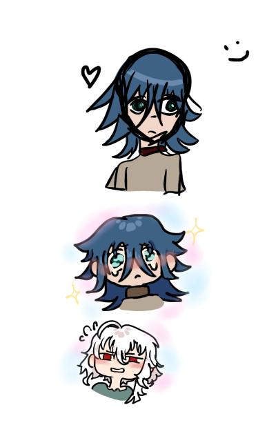 Random doodles with my friend - ibisPaint