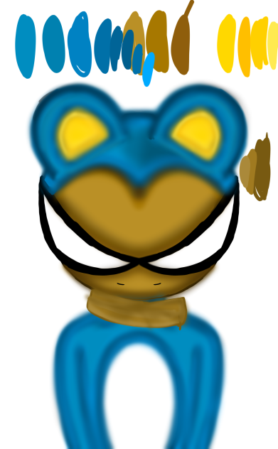 Superbear project - ibisPaint