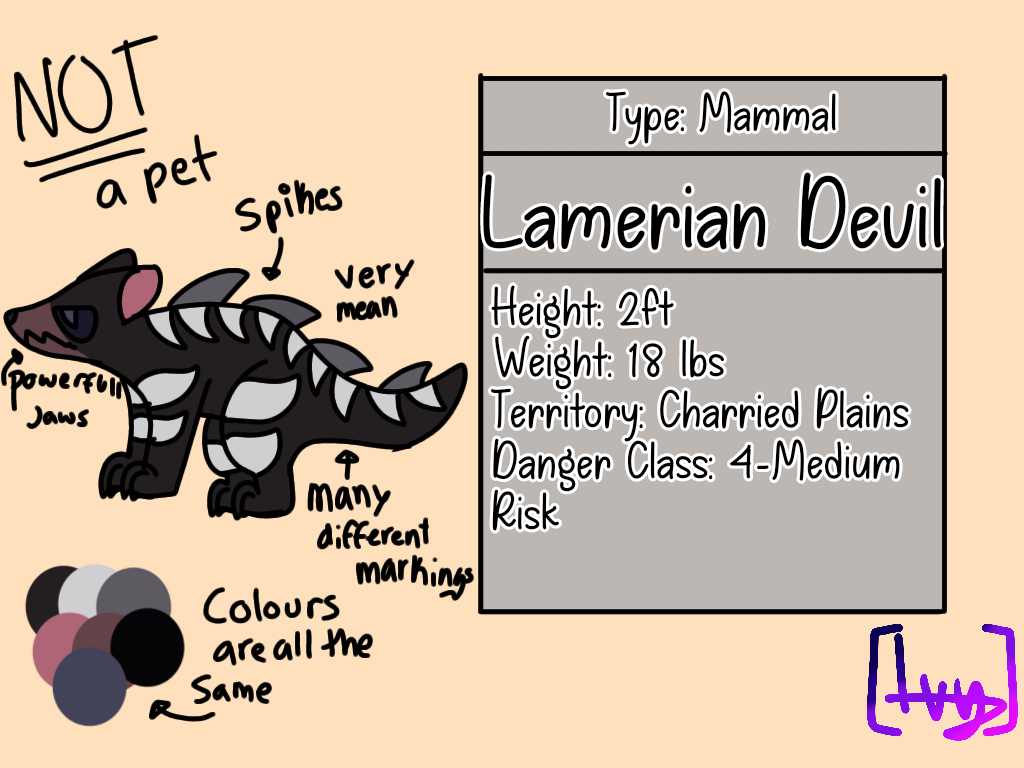 Lamerian Devil [World Building] - ibisPaint