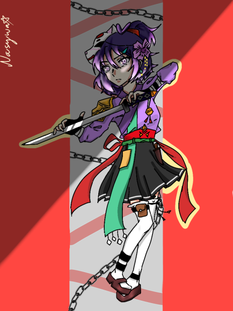 Samurai Girl - ibisPaint