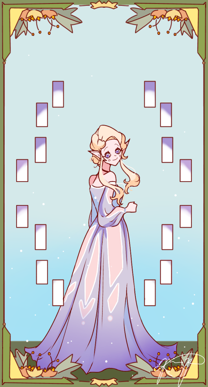 elf goddess - ibisPaint