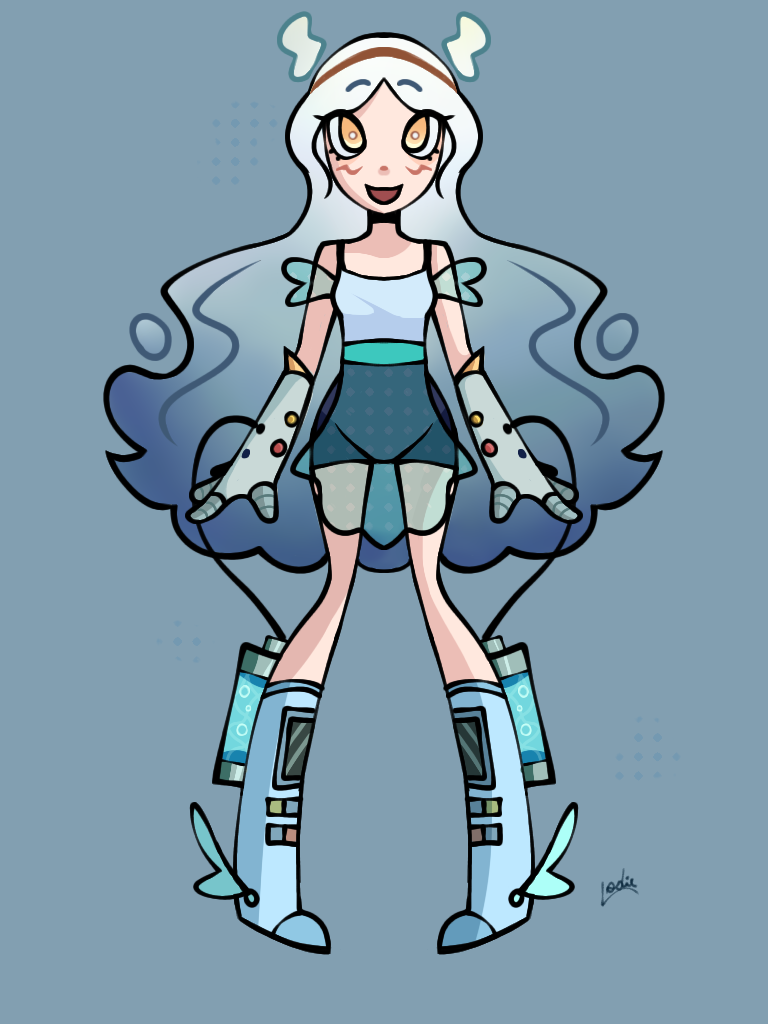 Cartoon Cloud Super hero! - ibisPaint