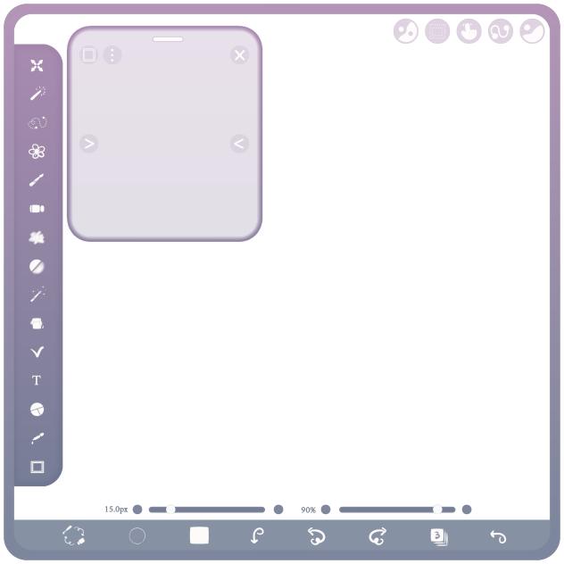 Ibis UI frame - ibisPaint