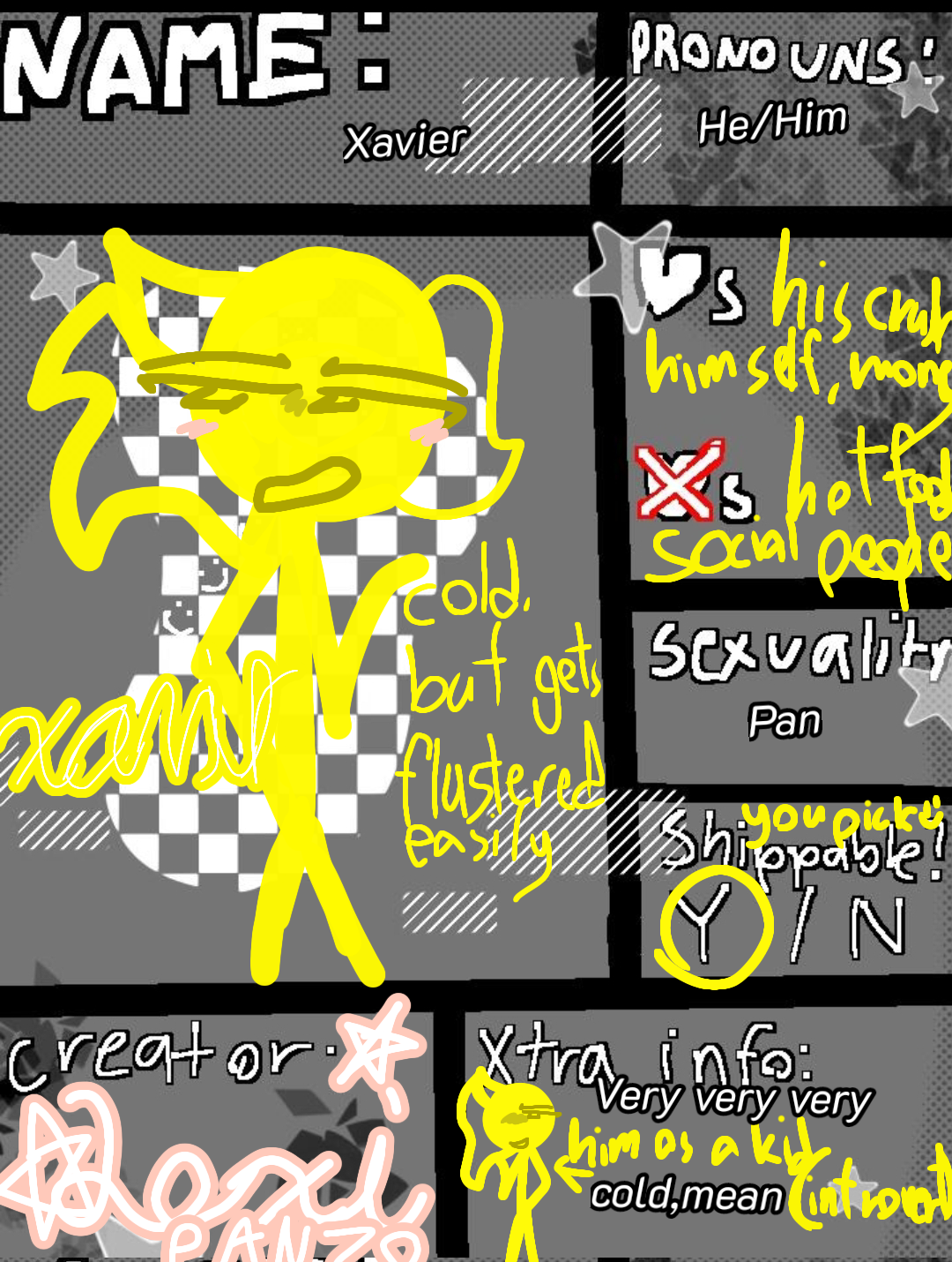 🙌 he's an introvert 🙌 but Inlove 🙌 - ibisPaint