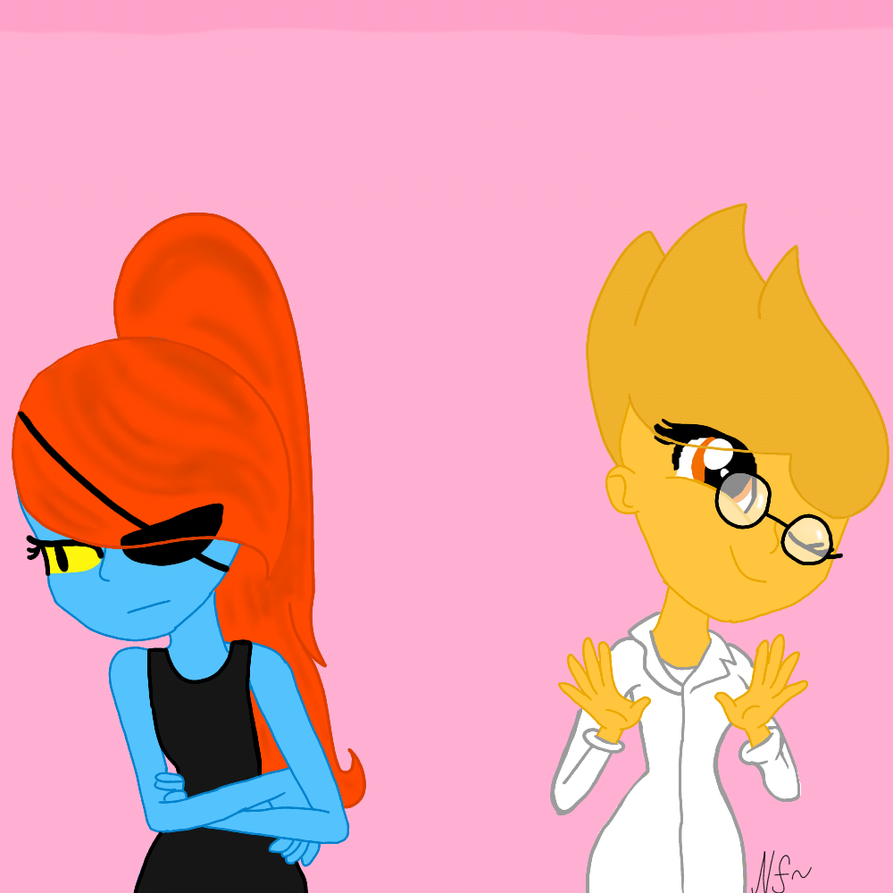 Alphys x Undyne - ibisPaint