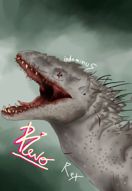 The Indominus Rex - ibisPaint