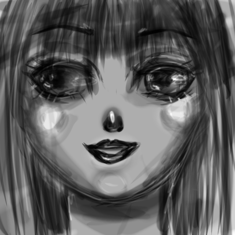 creepy doll - ibisPaint