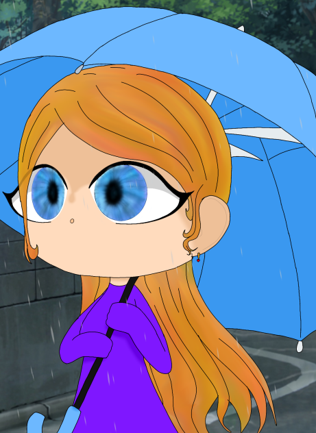 Umbrella Girl - ibisPaint