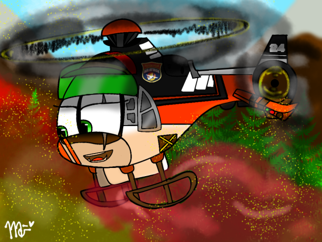 Skyfire Phoenix Lopez - ibisPaint