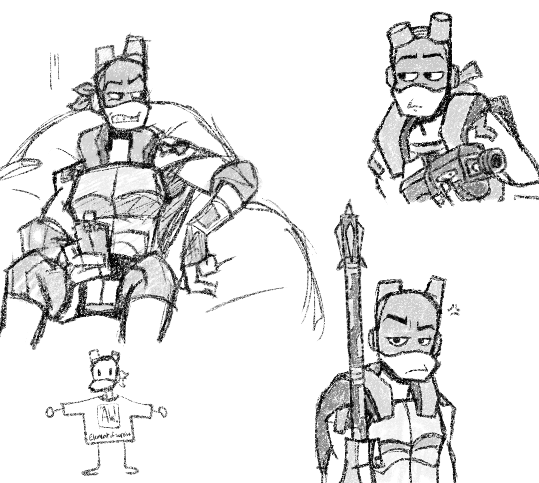 rottmnt donnie doodles - ibisPaint