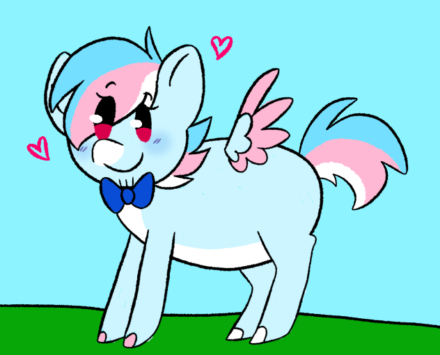 Trans Pony Doodle - ibisPaint
