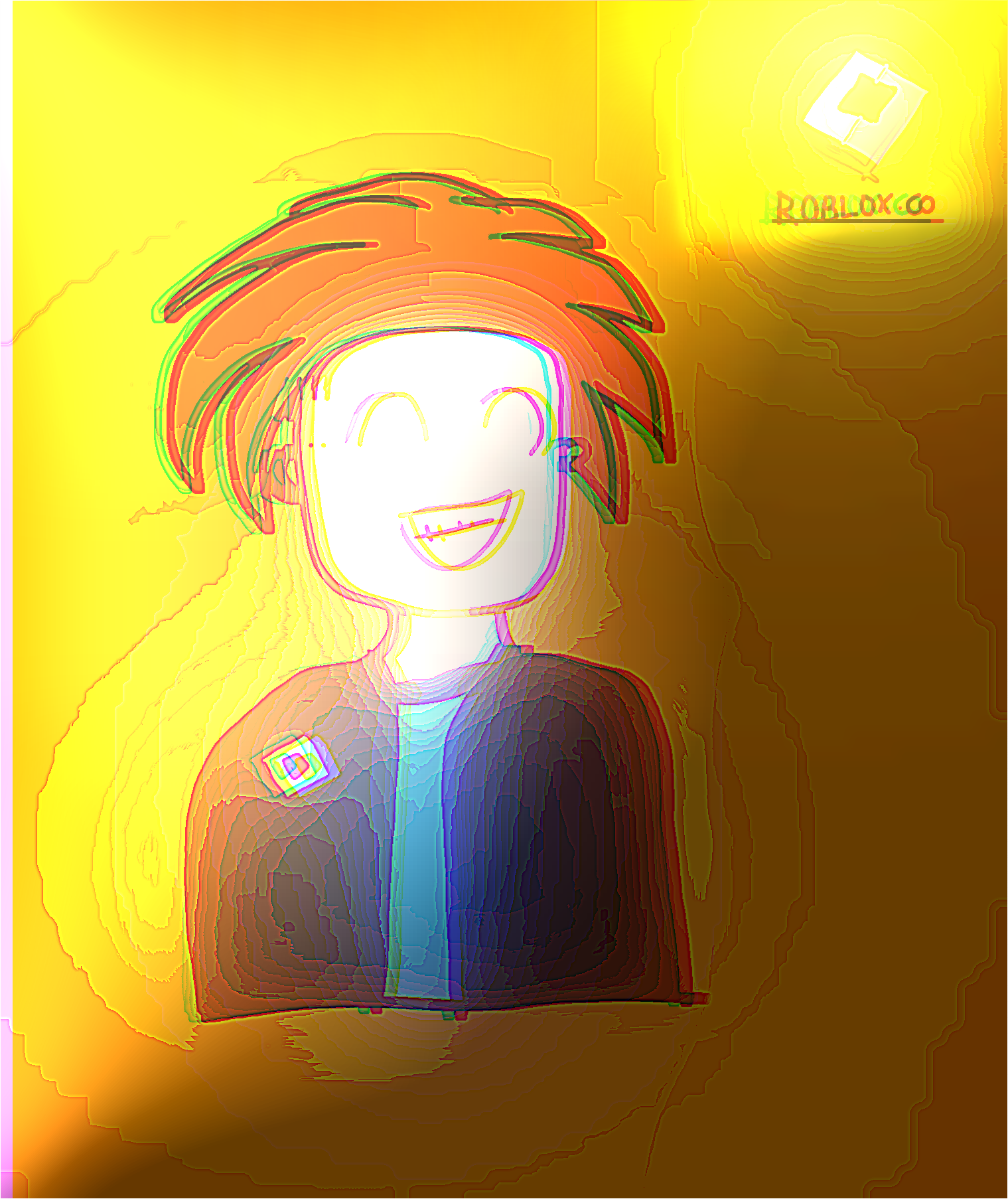N3 - Roblox BaconHead - ibisPaint