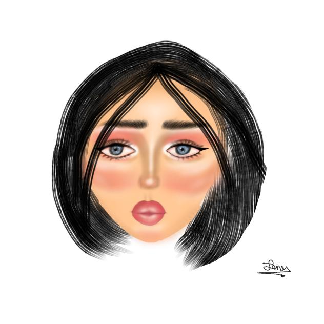 girl drawing 4 - ibisPaint