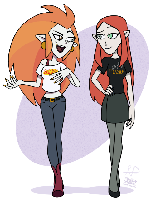 Eda & Lilith (Red hair) - ibisPaint