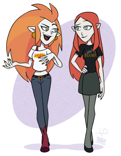 Eda & Lilith (Red hair) - ibisPaint