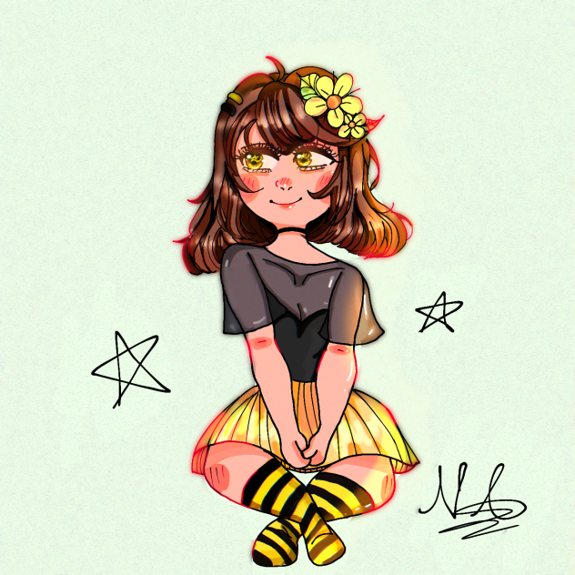 bee girl 🐝 - ibisPaint