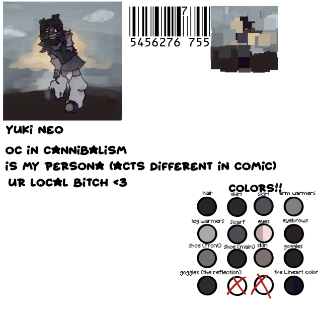 Yuki ref sheet - ibisPaint