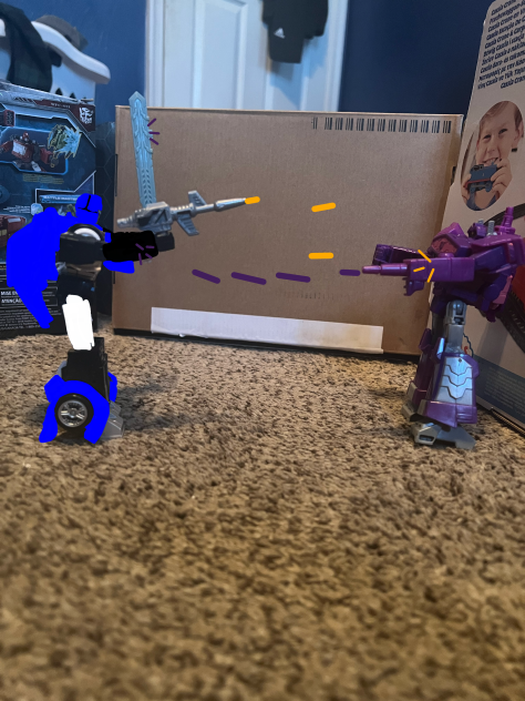 Fighting the evil scientist - ibisPaint