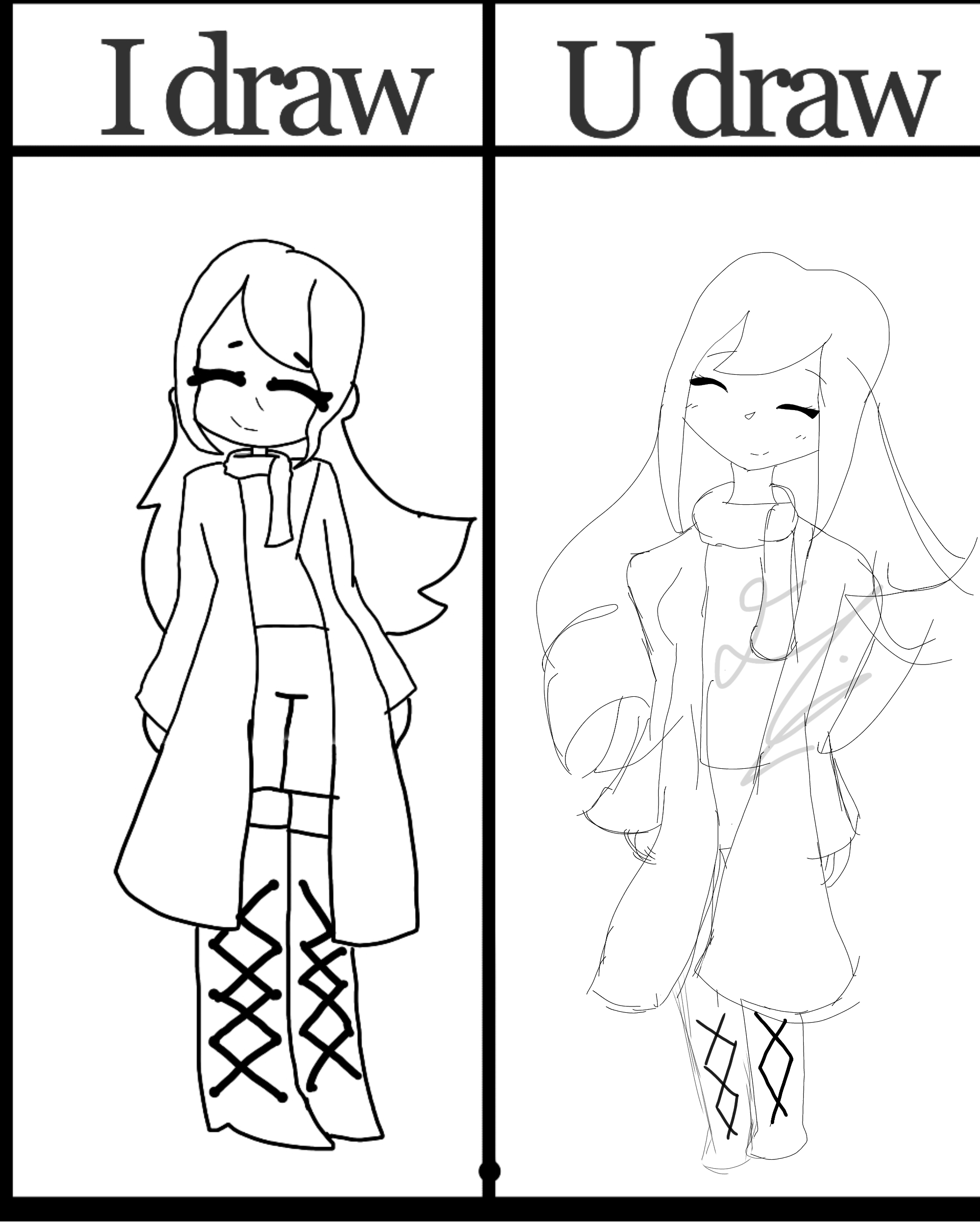 I draw u draw - ibisPaint